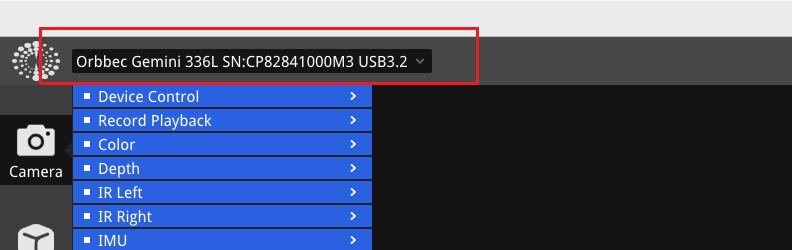 3.2. OrbbecViewer快速开始 — OrbbecSDK V2 ROS1 包装器 文档